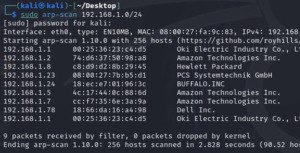 ハッカーはarp-scanコマンドを利用して、ネットワーク内の隠れたデバイスを見つけます(Linuxコマンド説明) | AIを武器にホワイト ...