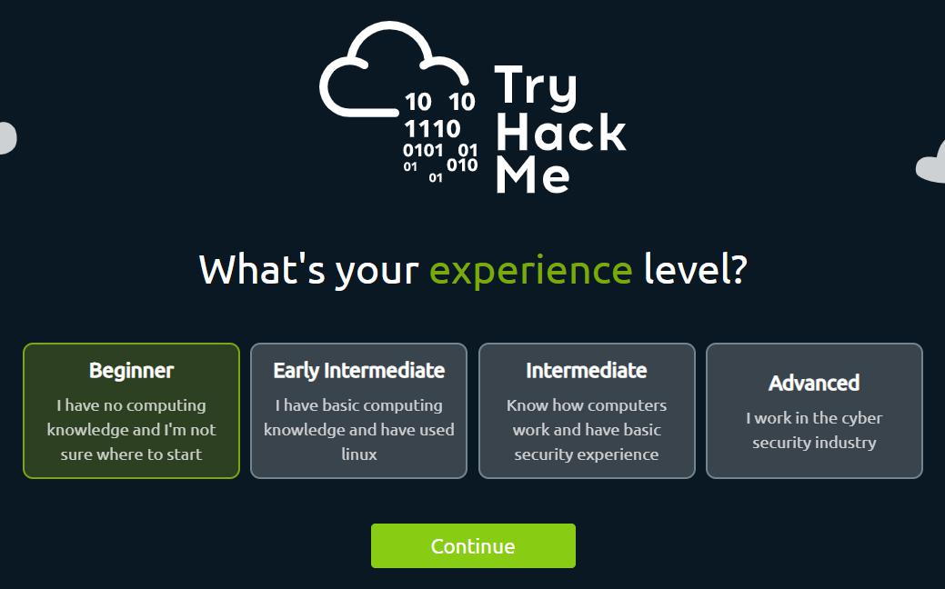 Try Hack Meで楽しくサイバーセキュリティを学びましょう(登録編) | AIを武器にホワイトハッカーになる
