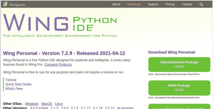 Kali LinuxにWing PYTHON IDEをインストールする | AIを武器にホワイトハッカーになる