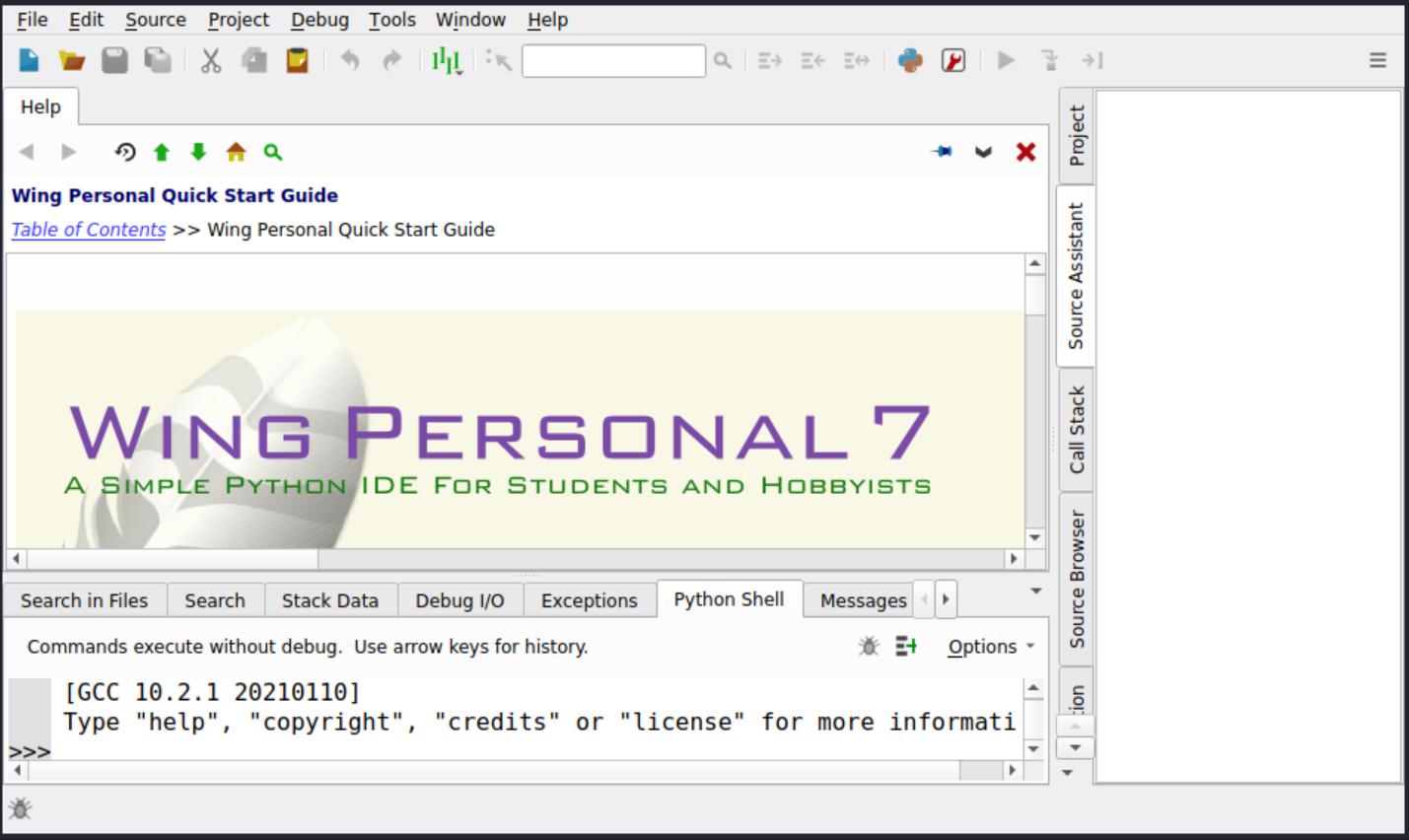 Kali Linuxにwing Python Ideをインストールする Aiを武器にホワイトハッカーになる 